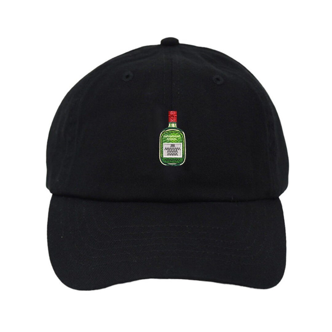 Buchanan's Scotch Whisky Bottle Embroidered 6 Panel Unstructured Cotton ...