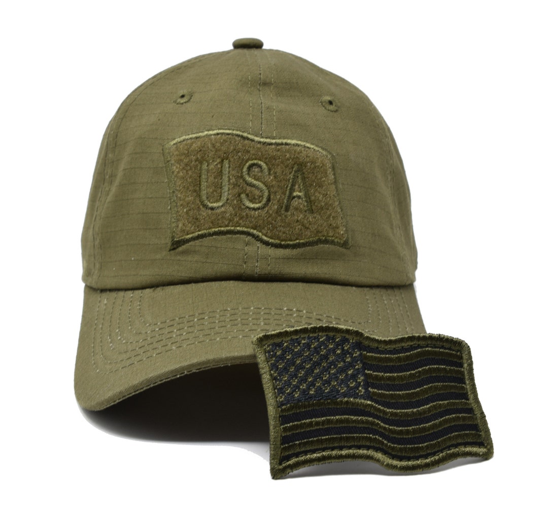 USA Hook and Loop American Flag Front Patch Adjustable - Etsy