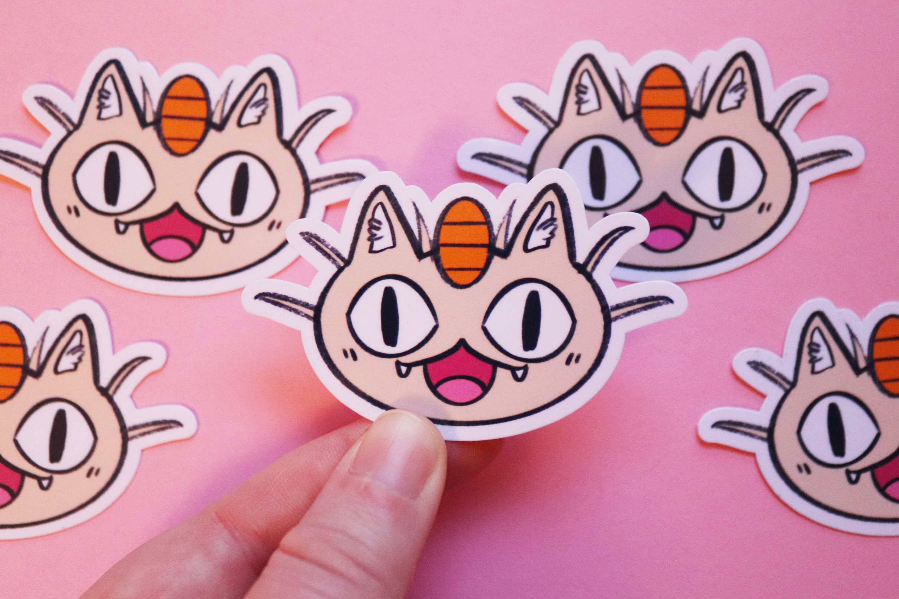 Meowth Sticker - Etsy
