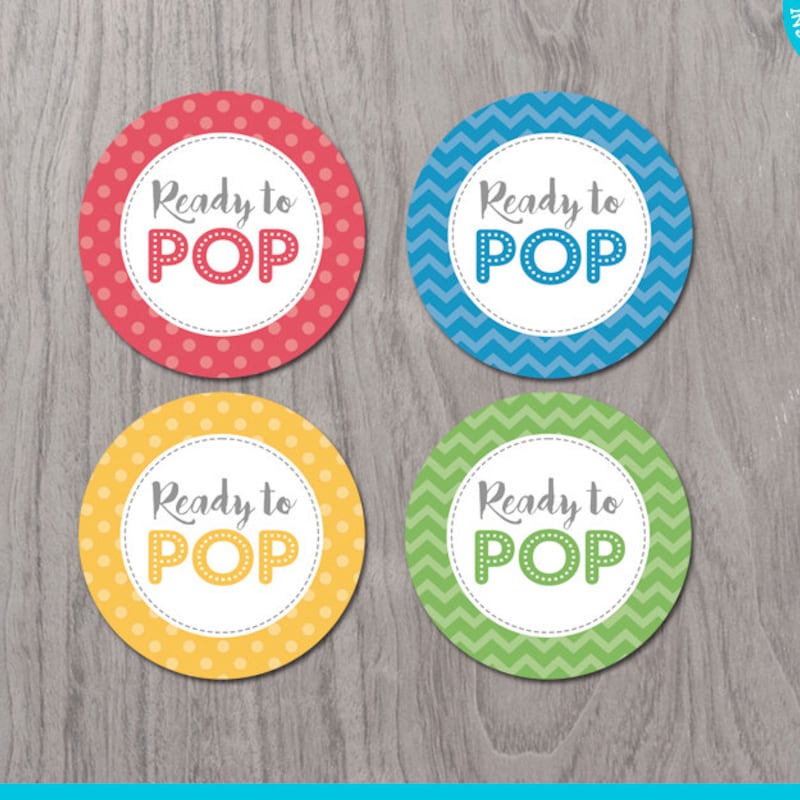 Ready to Pop Printable - Etsy