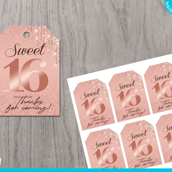 Gold Sweet 16 - Etsy