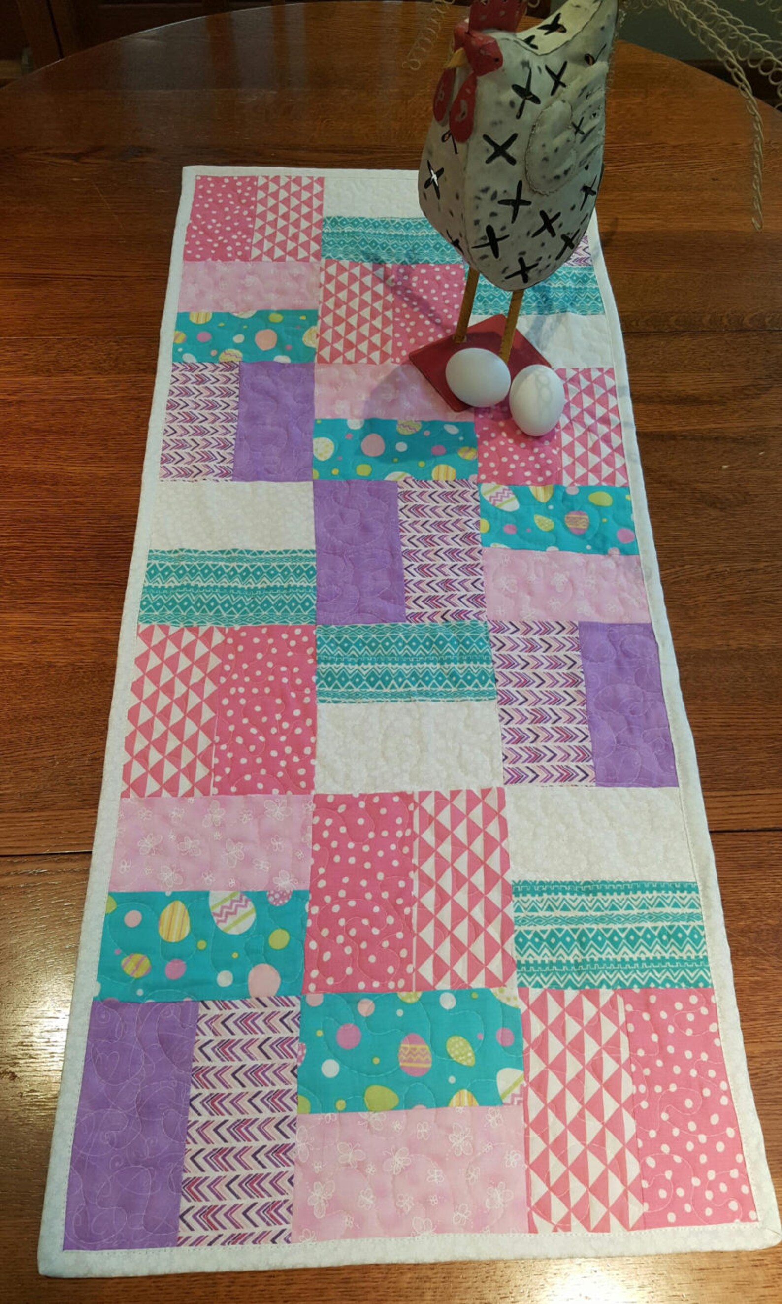 Table Runner Easter Table Runner Quilted Eastertable Runner Quilted ...