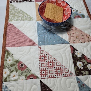 Folklore Quilted Table Runner Autumn Table Runner Thanksgiving Table Runner Fall Table Runner ...