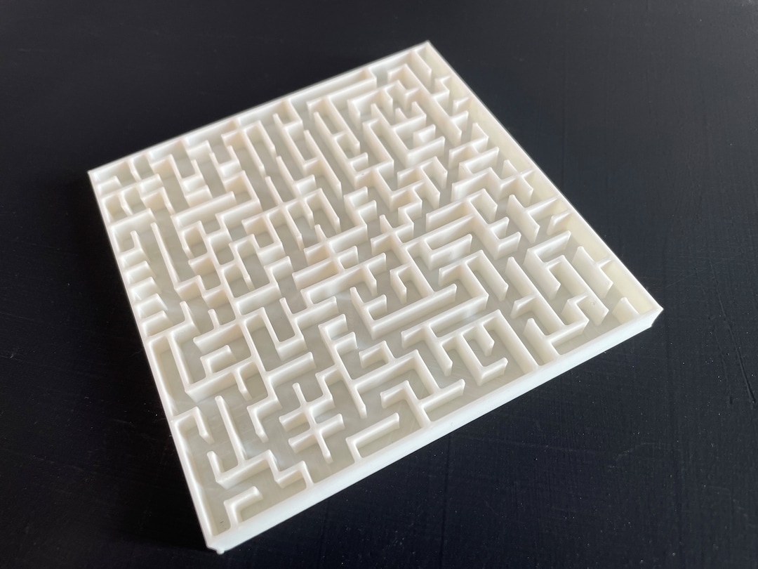 Unique 3D Printable Maze (STL File Only) - Etsy