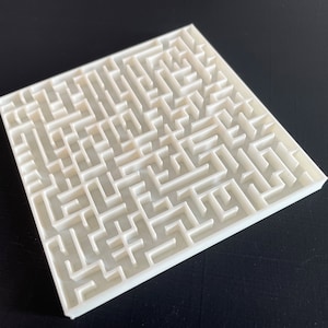 Laberinto imprimible en 3D único solo archivos STL | Etsy México