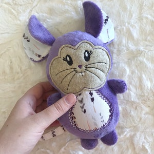 Purple Stuffed Mouse Plush Mouse Doll Small Stuffed Mouse - Etsy