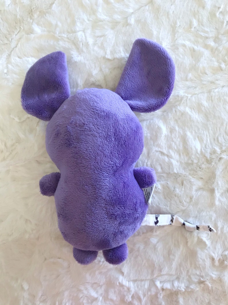 Purple Stuffed Mouse Plush Mouse Doll Small Stuffed Mouse - Etsy