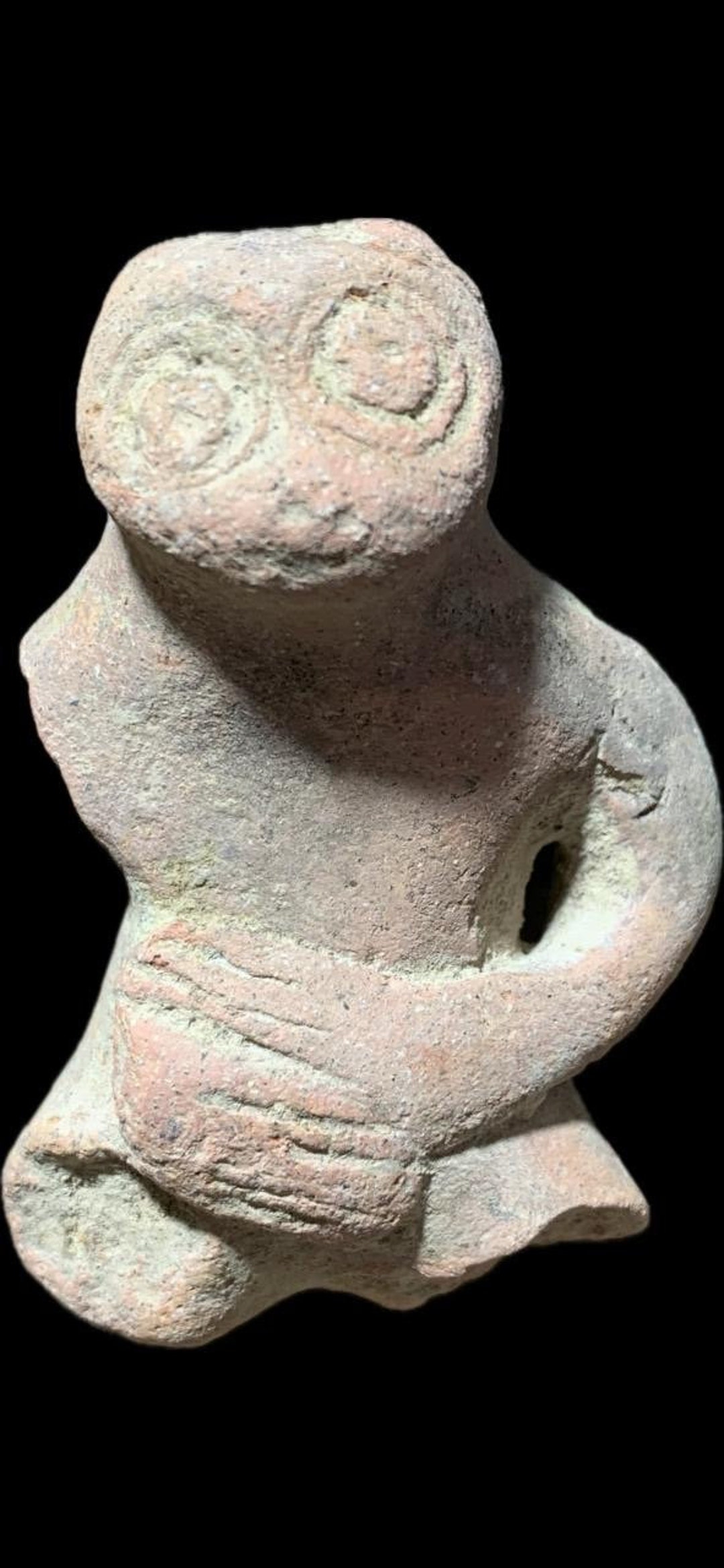 Stone Age Human Terracotta Human Depiction Authentic Antiques. Minimum ...