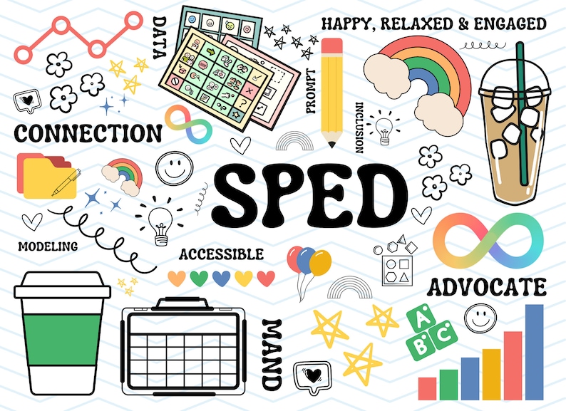 Retro SPED TEAM Png-sublimation Digital Design - Etsy