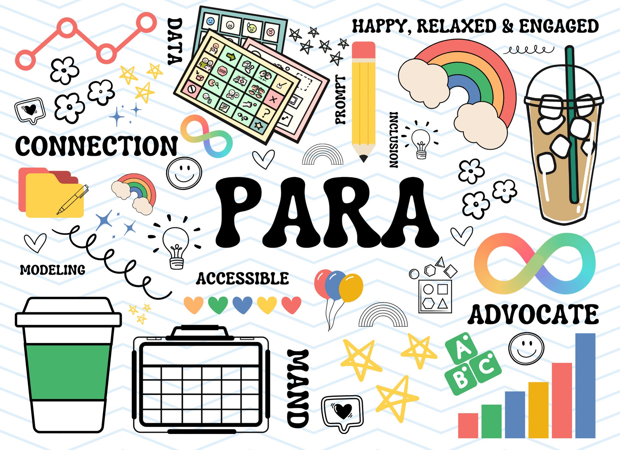 Retro PARA Png-sublimation Digital Design - Etsy