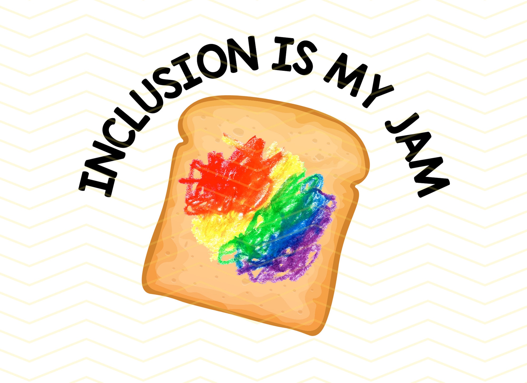 Inclusion is My JAM ~PNG~ Digital Download - Etsy