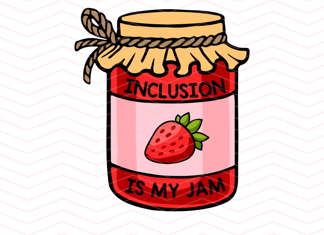 Inclusion is My JAM PNG Digital Design Download - Etsy UK