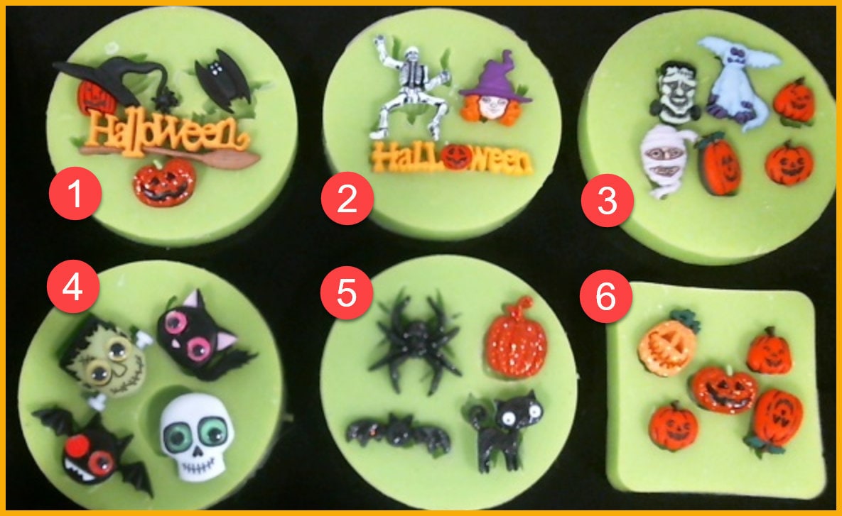 Halloween Pumpkin Witch Skeleton Cat Bat Frankenstein Spider Mummy ...