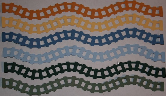 Train Track Page Border