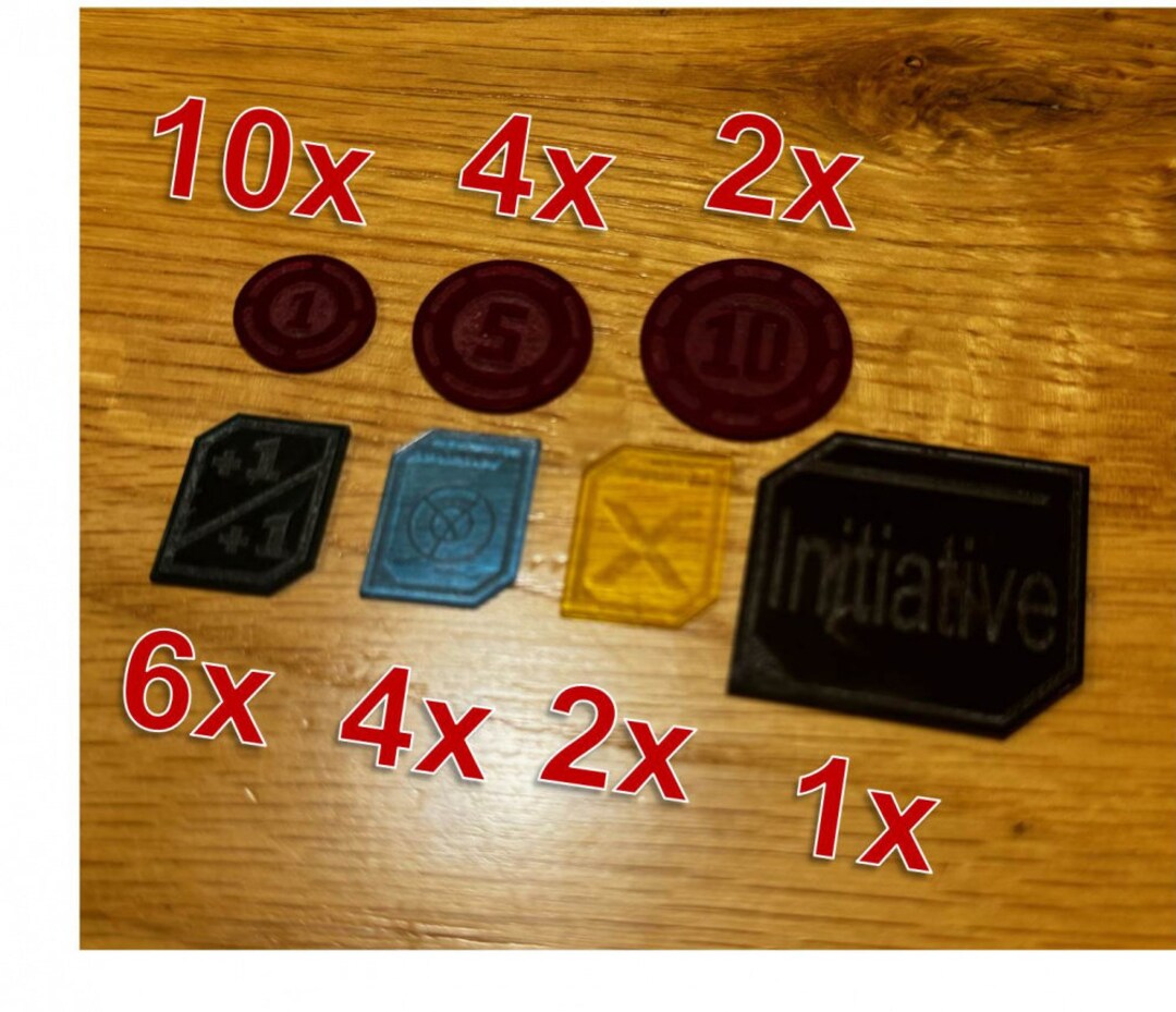 Star Wars Unlimited Tokens Acrylic OPLE Props Token TCG Counter Life ...