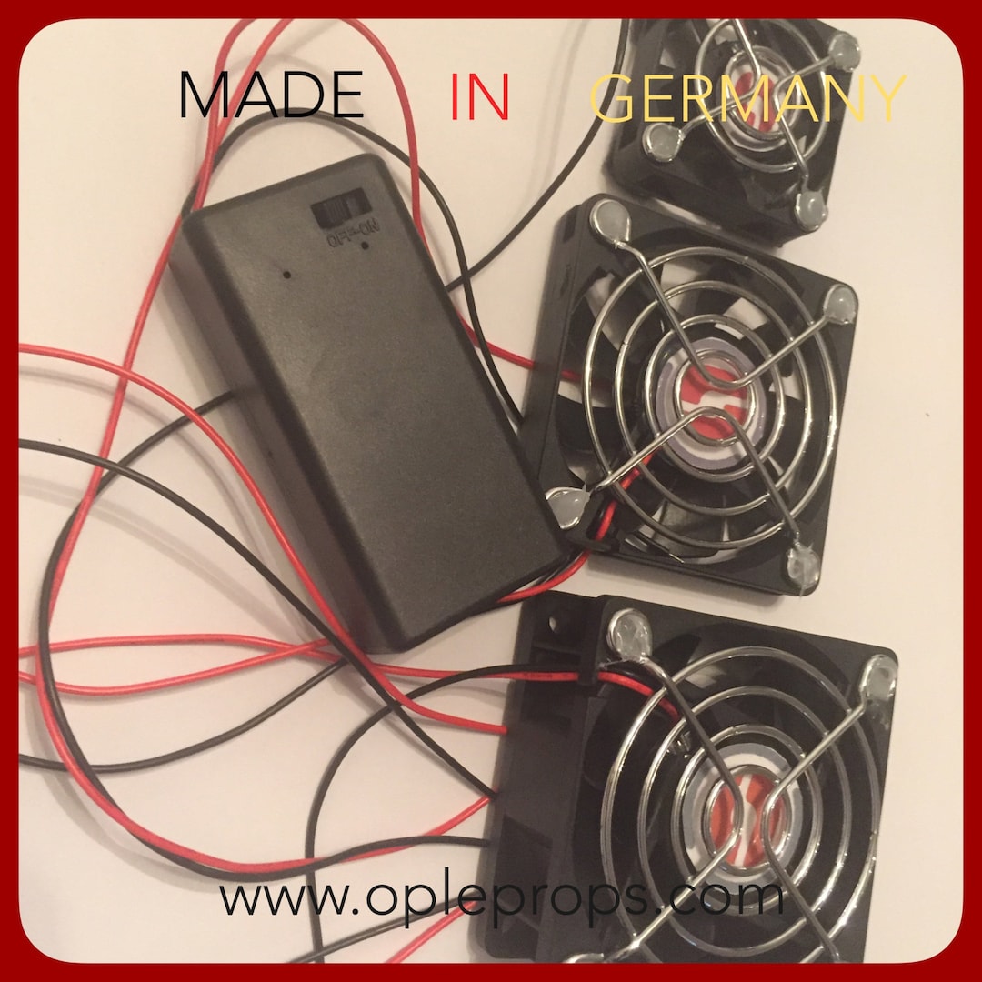 OPLE Props Triple Fan System OPLE Maxima Fans Costume Cosplay Helmet ...