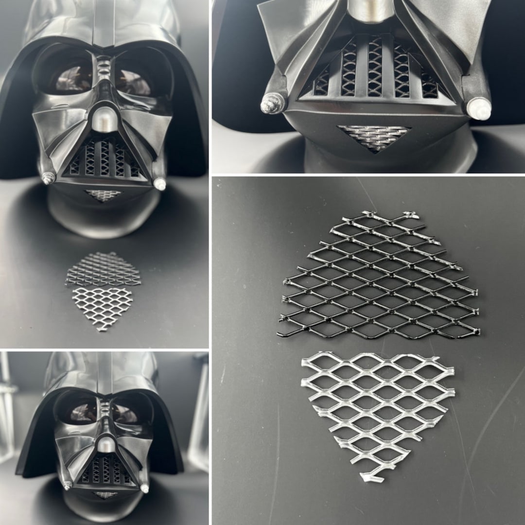 OPLE Props Darth Vader Mouth Mesh ANH a New Hope EFX Helmet Mouthmesh ...