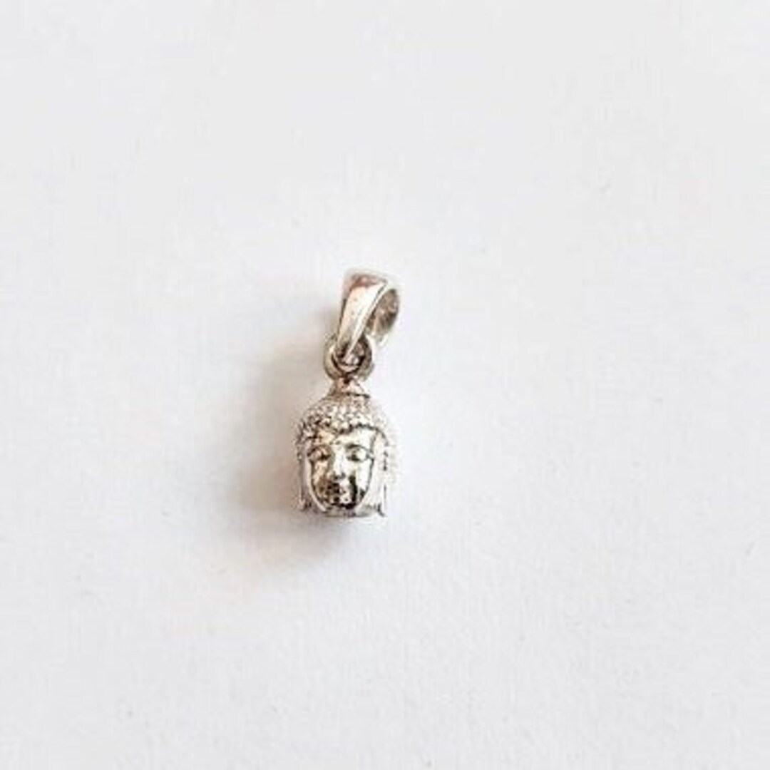 Buddha Buddha Head Pendant Chain Lucky Charm Talisman - Etsy