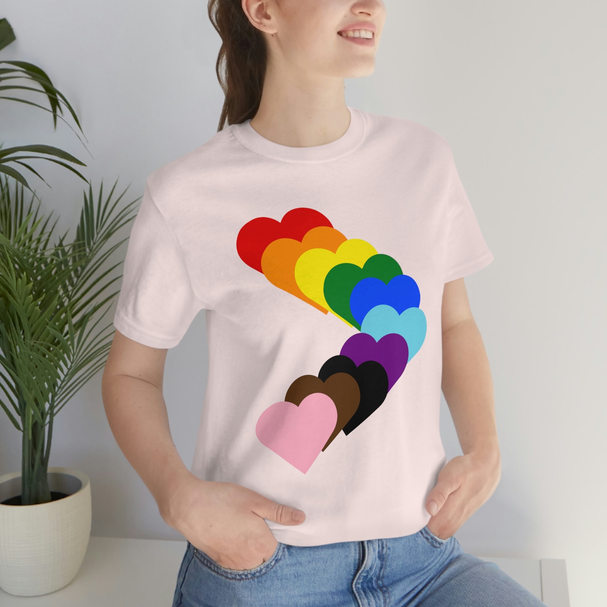Unisex Jersey Short Sleeve LGBTQIA+ T Shirt | Love is Love | Gay Pride ...