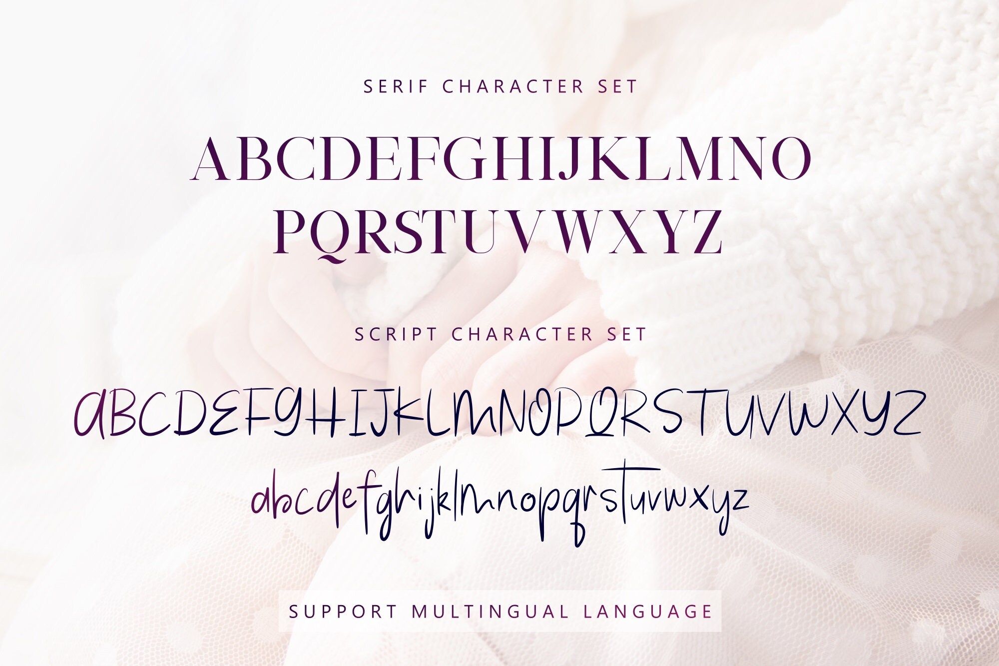 South Korea - Font Duo, Script Font, Signature Font, Feminine Font ...
