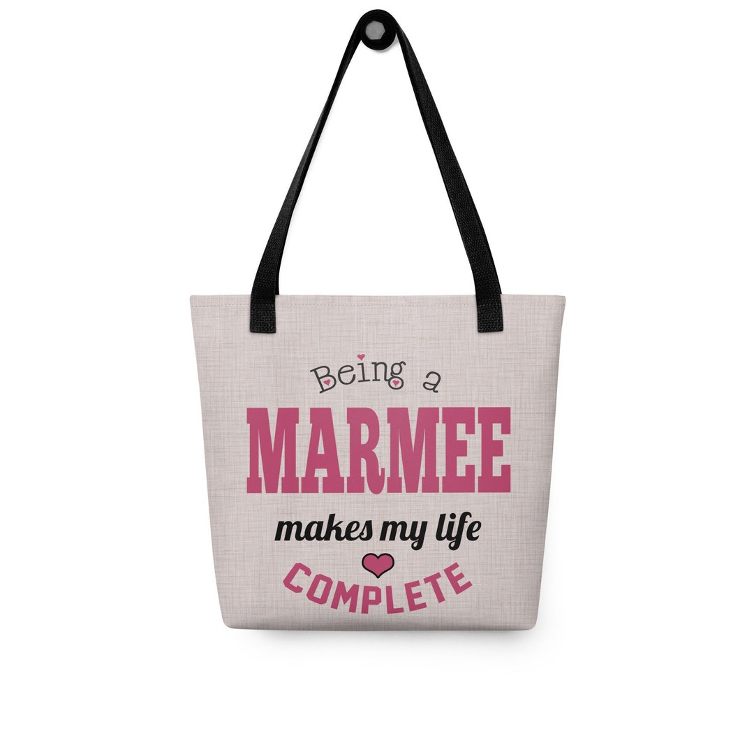 Being a Marmee Makes My Life Complete Tote Bag, Birthday Gift for ...