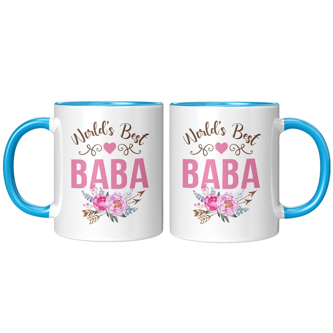 Worlds Best Baba Mug, Baba Gift, Best Baba Mugs, Baba Ceramic Coffee ...