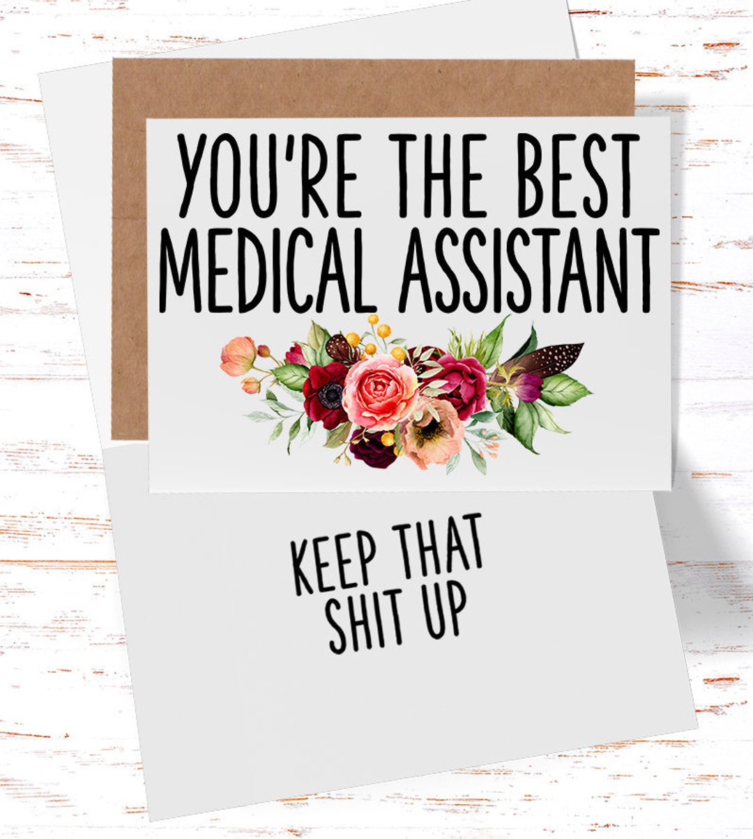 Birthday Card for Medical Assistant Greeting Card for Medical - Etsy.de