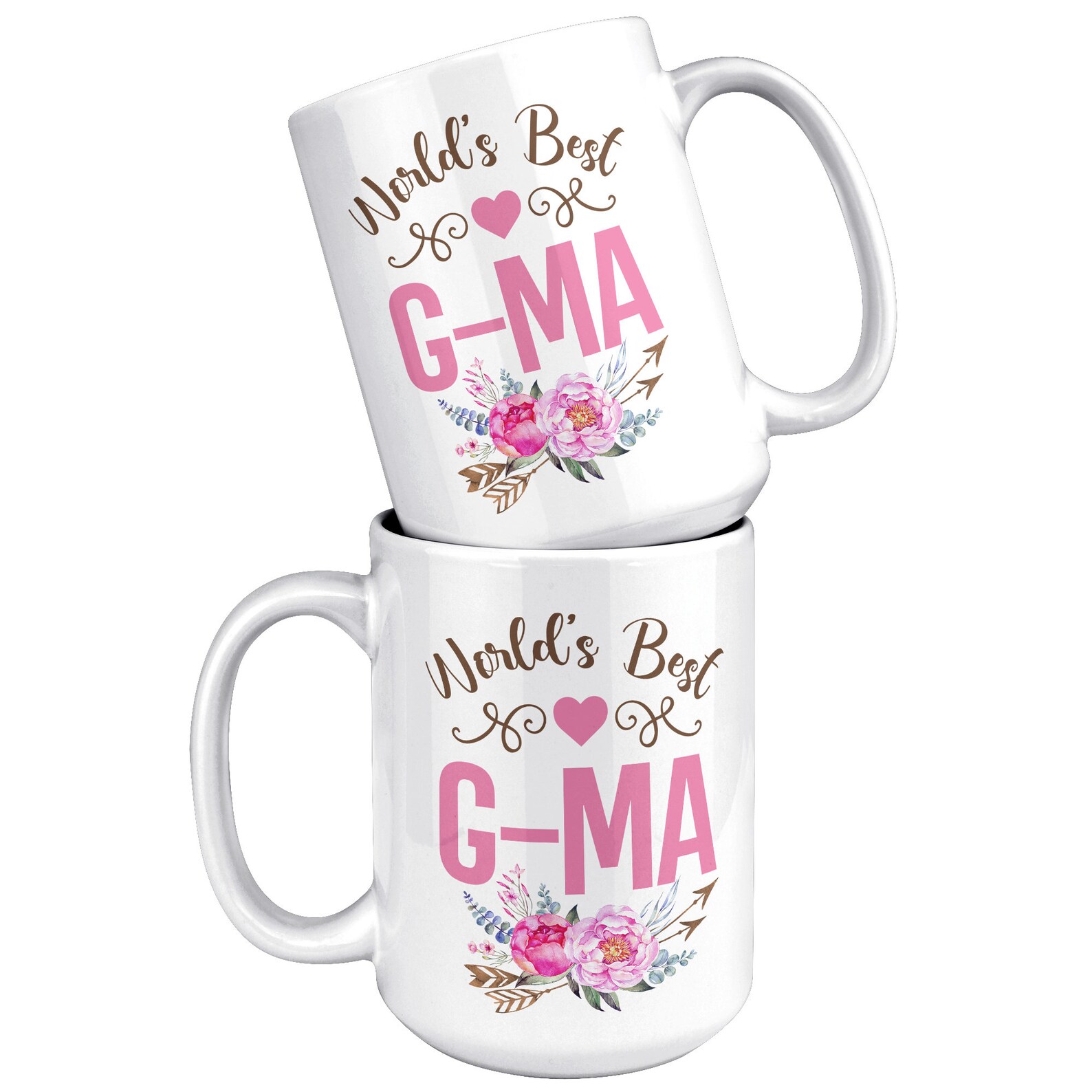 Worlds Best G-ma Mug, G-ma Gift, Best G Ma Mugs, G Ma Ceramic Coffee ...