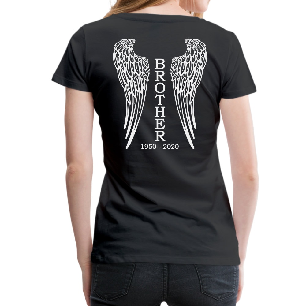 Brother Angel T-shirts With Customization Dates - Loss of Brother ...