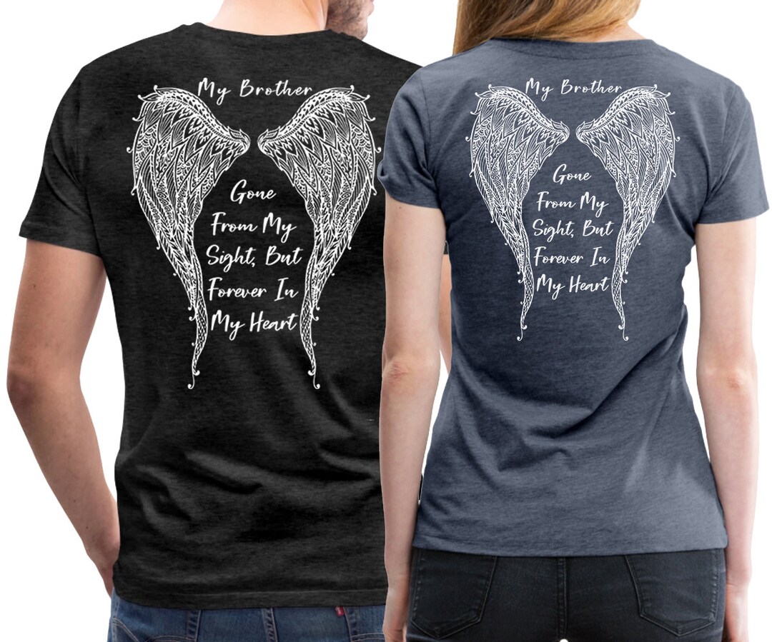 Brother Guardian Angel T-shirt - My Guardian Angel Brother Forever in ...