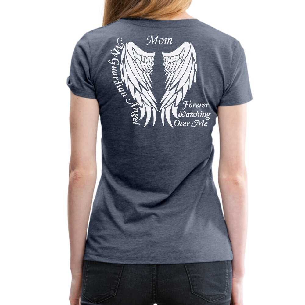 Mom Guardian Angel Shirt - My Guardian Angel Mom Forever Watching Over ...