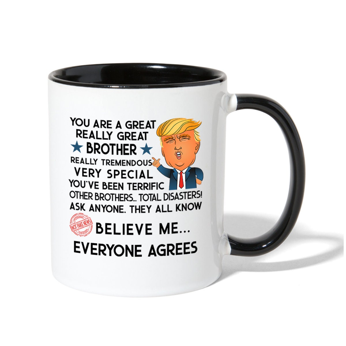 Trump Mug Trump Gifts For Brother Gift For Him Gift for Men - Etsy.de