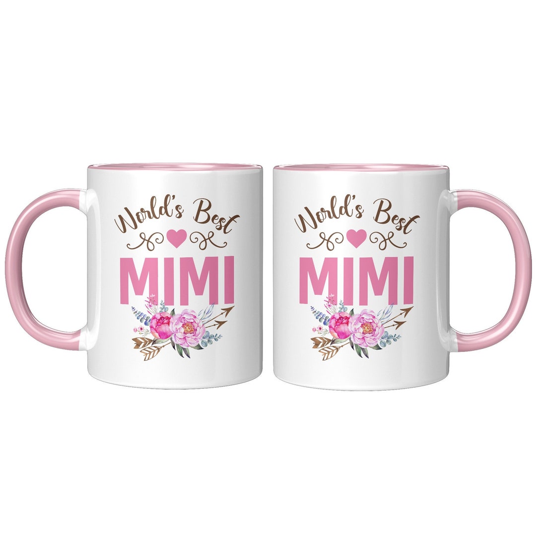 Worlds Best Mimi Mug, Mimi Gift, Best Mimi Mugs, Mimi Ceramic Coffee ...