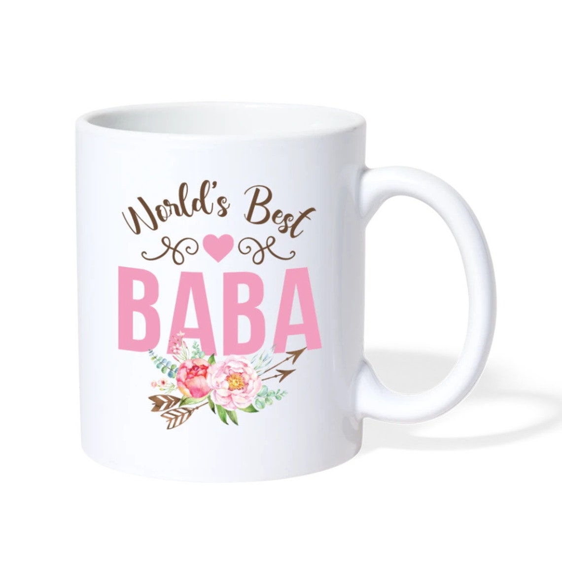 Worlds Best Baba Mug Baba Gift Best Baba Mugs Baba Ceramic - Etsy