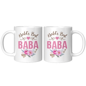 Worlds Best Baba Mug, Baba Gift, Best Baba Mugs, Baba Ceramic Coffee ...