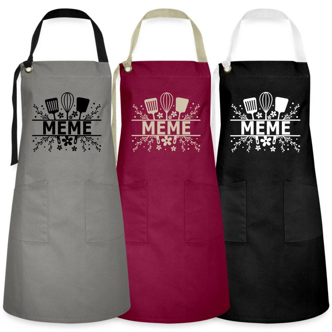 Meme Apron, Gift for Meme Artisan Apron, Mother's Day Gift ...