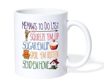 Memaw Mug Gift for Memaw Memaw Gift Memaw Coffee Mug Gift - Etsy