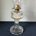 Lovely Ribbed Oil Lamp With Large Scalloped Base Pearl Beaded - Etsy