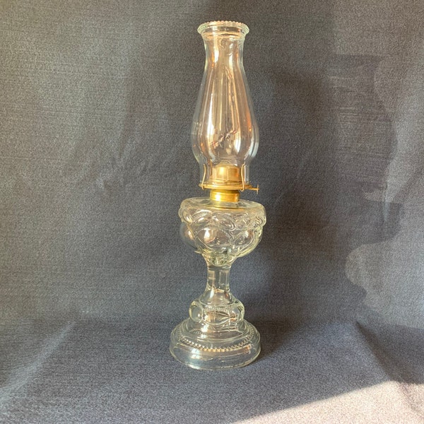 Glass Oil Lamp - Etsy