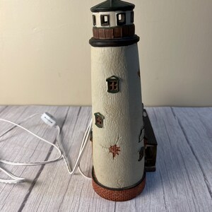 Lighted 1997 Lemax Lighted Lighthouse - Etsy