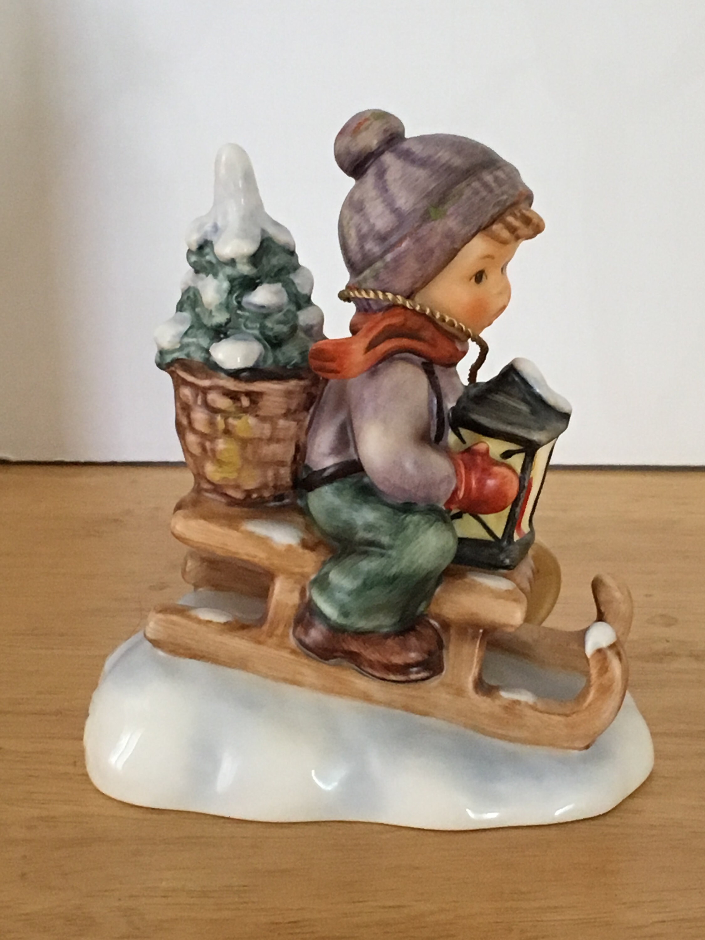 Rare Vintage Hummel Ride into Christmas 386/2/0 TMK 7 with original box