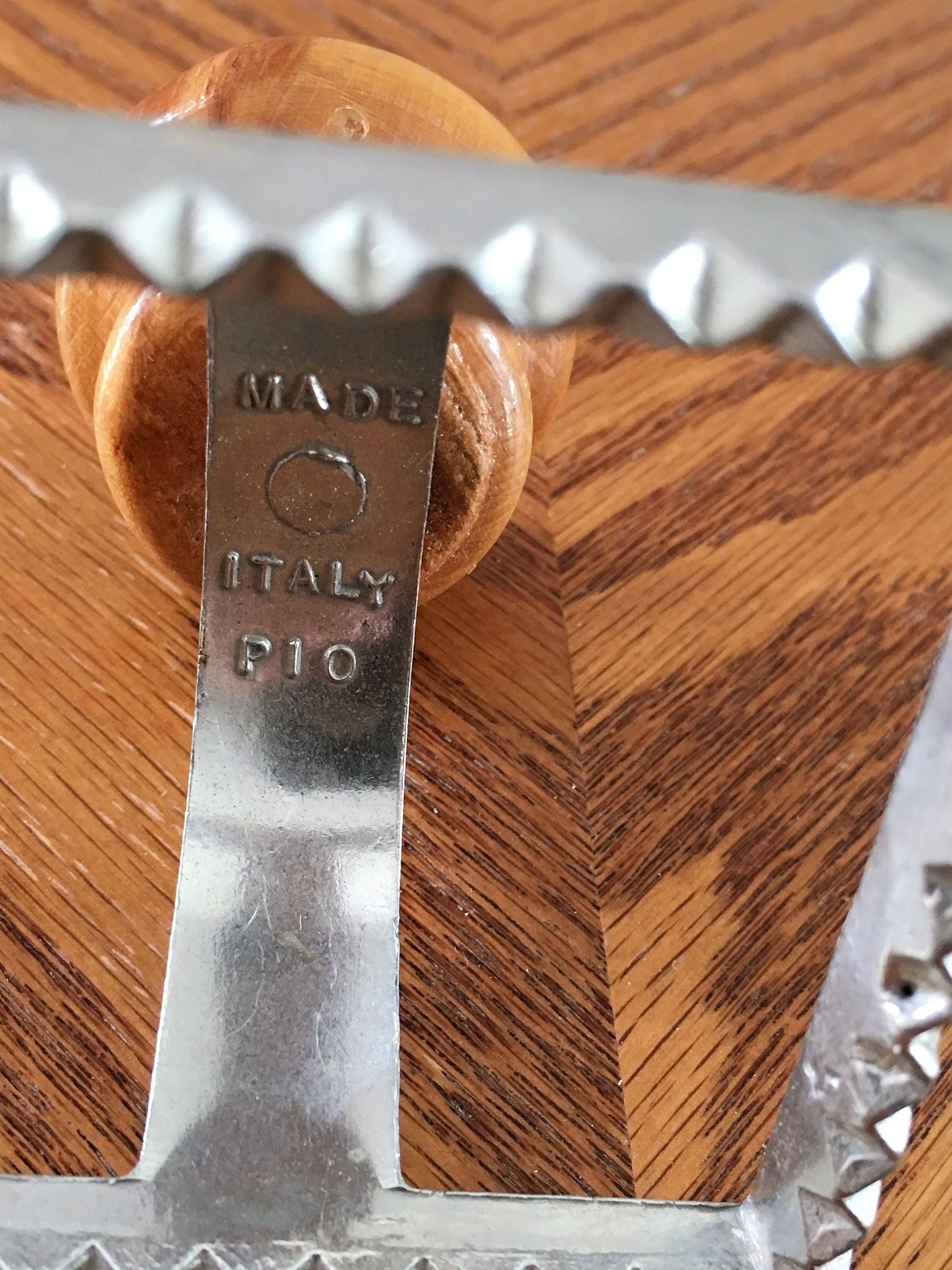 Square ravioli cutter made in Italy