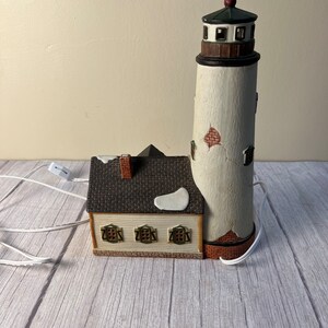Lighted 1997 Lemax Lighted Lighthouse - Etsy