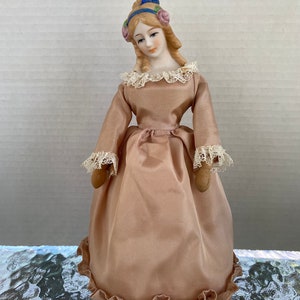 Shackman Mannikin Doll With Porcelain Ceramic Head and Shoulders With ...