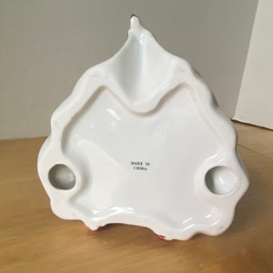 Vintage Fancy Lady Porcelain Ceramic Figurine 8 1/2" Tall With Gold ...