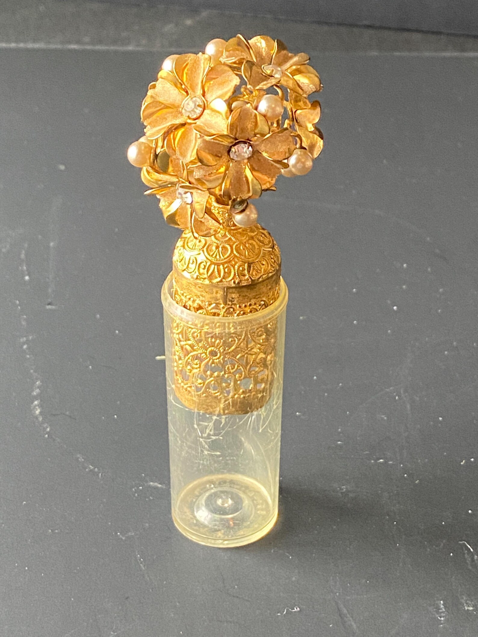 Choice of Vintage Hollywood Goldtone Avon Vanity Set or Lipstick Holder ...