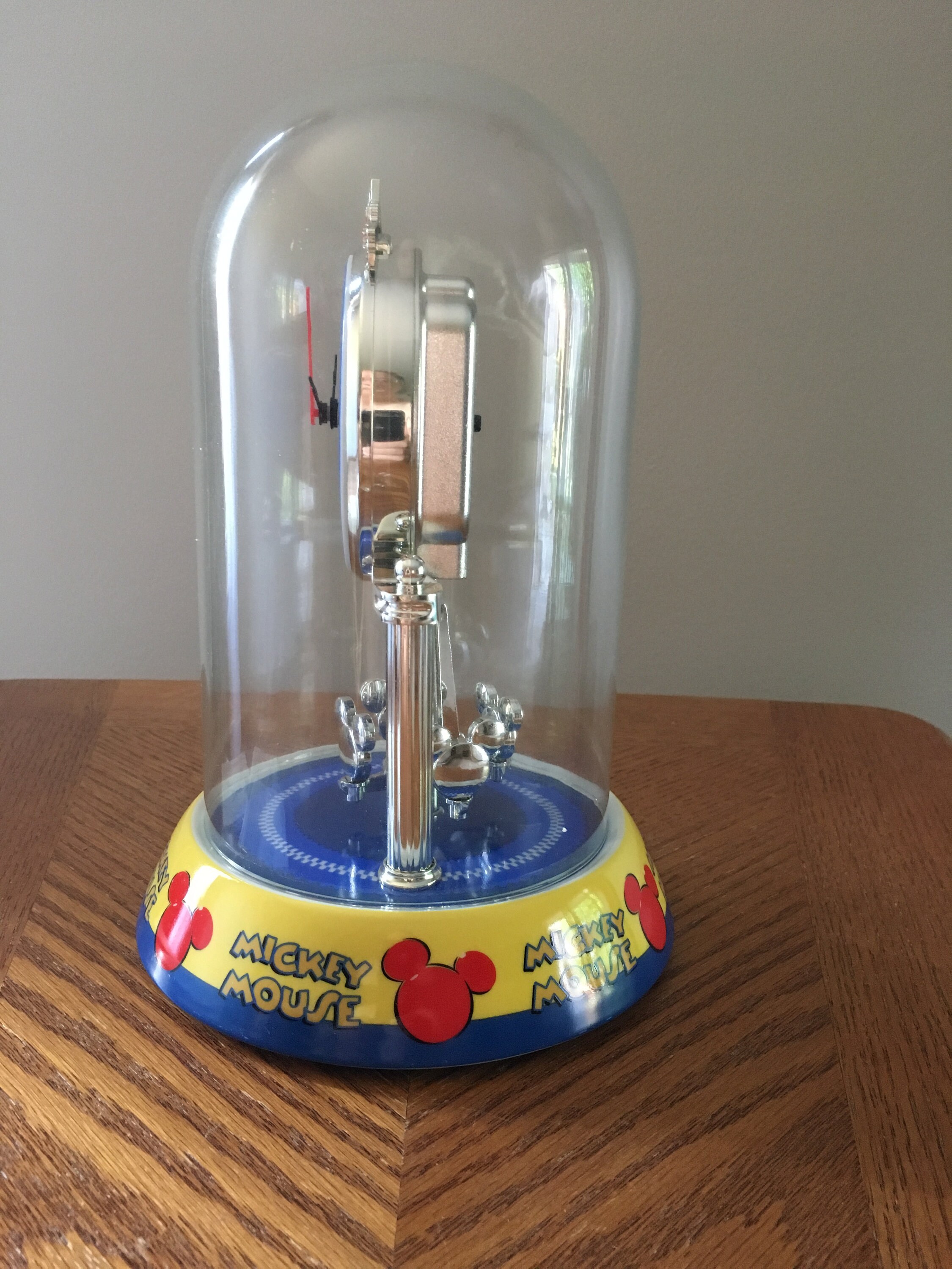 NIB 75th anniversary disney mickey mouse clock