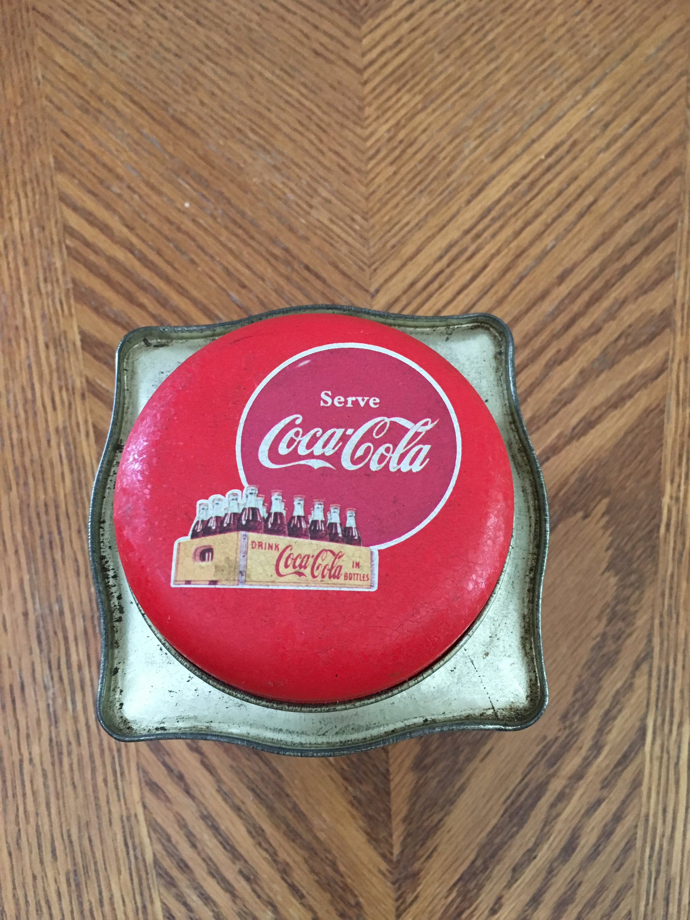 Vintage Coca-Cola tin