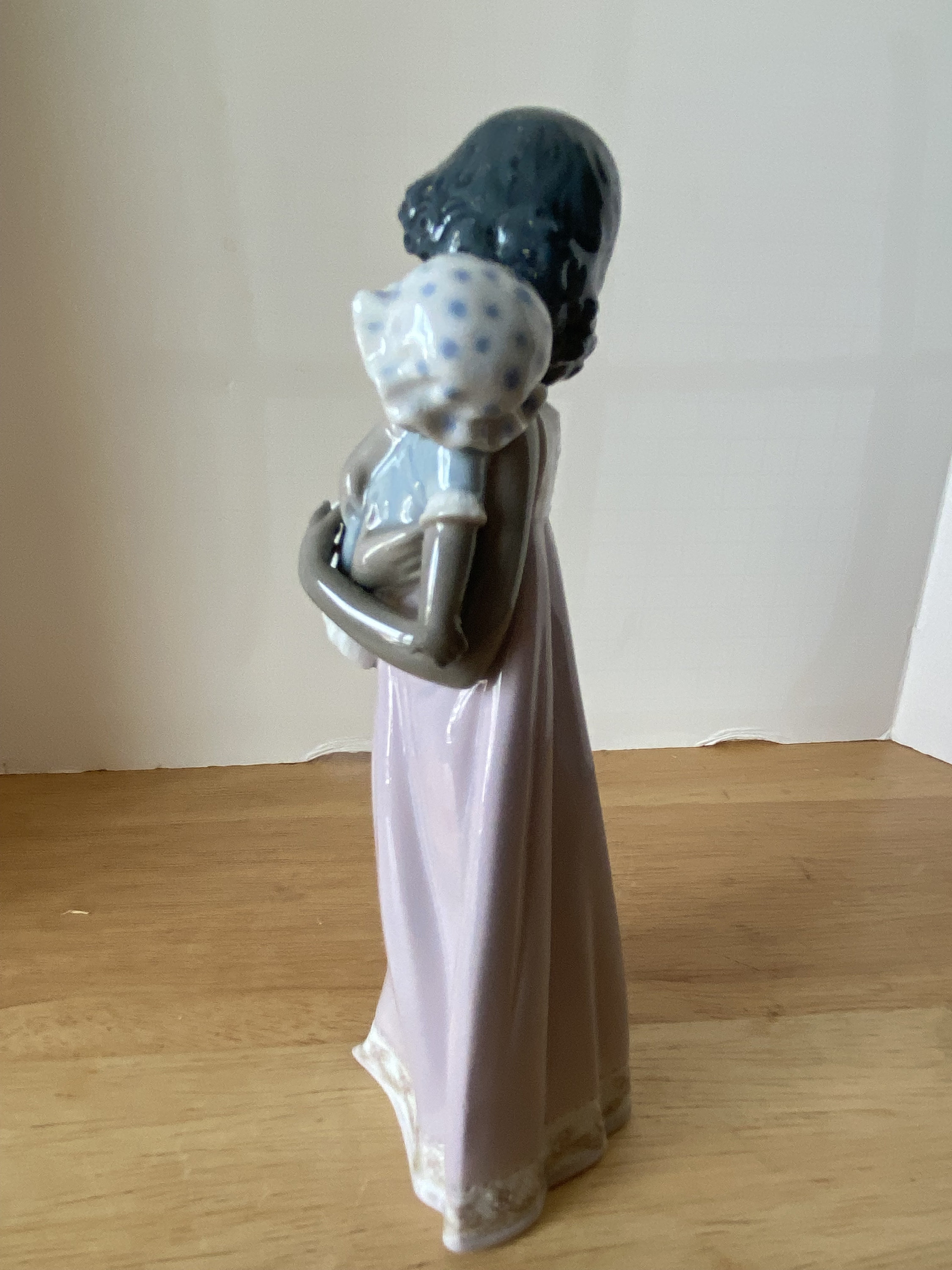 Lladro Baby Doll Figurine From the Black Legacy Collection #5608 with ...