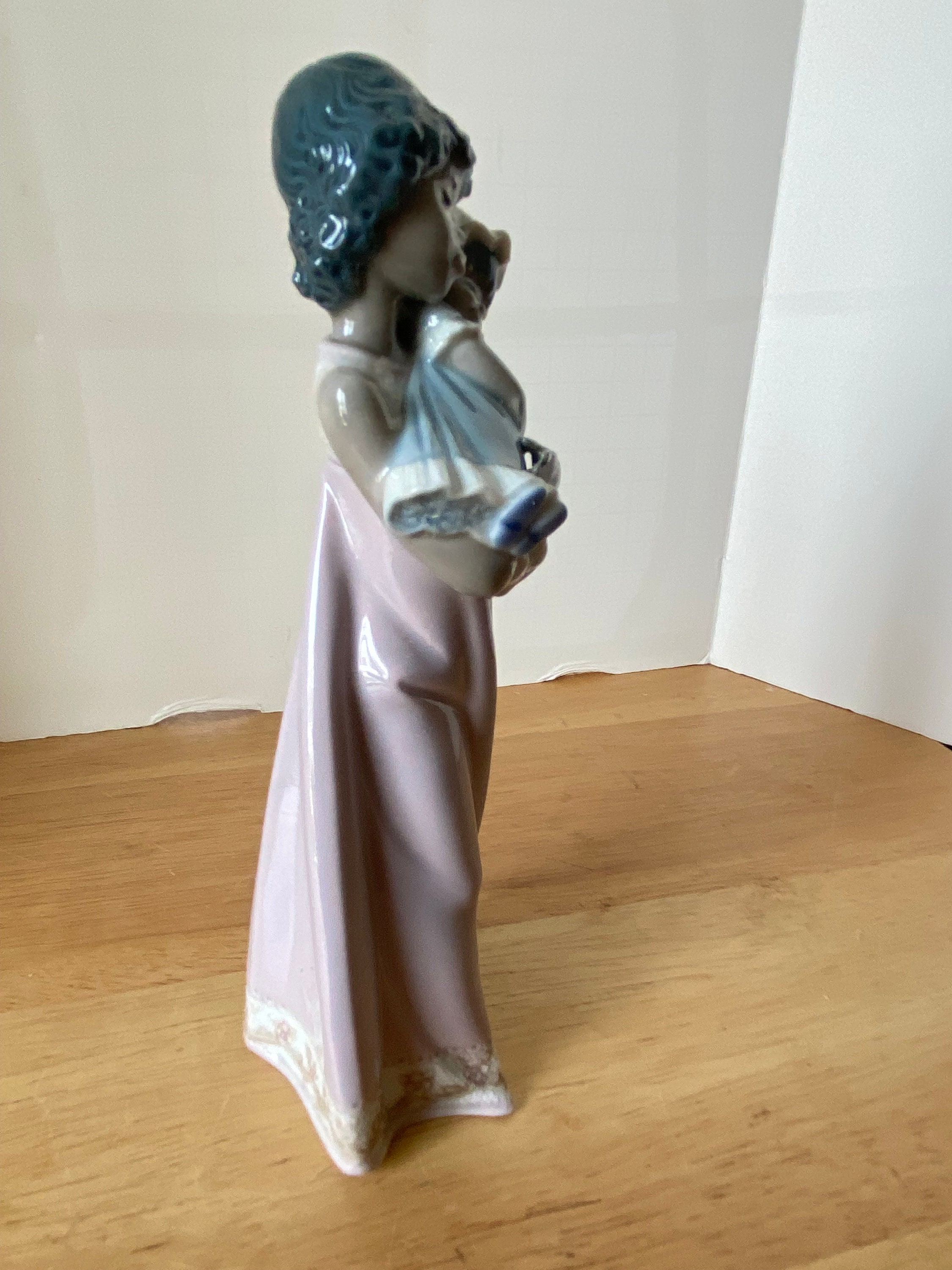 Lladro Baby Doll Figurine From the Black Legacy Collection #5608 with ...